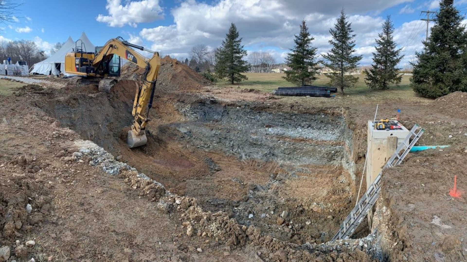 Tate Inc. completes installation of 55,000-gallon underground rain ...