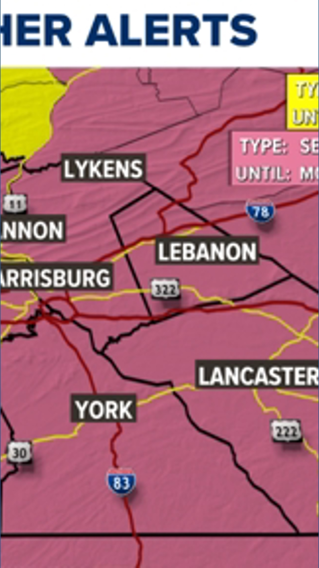 Weather Impact Alert for Sunday with another round of strong to severe ...