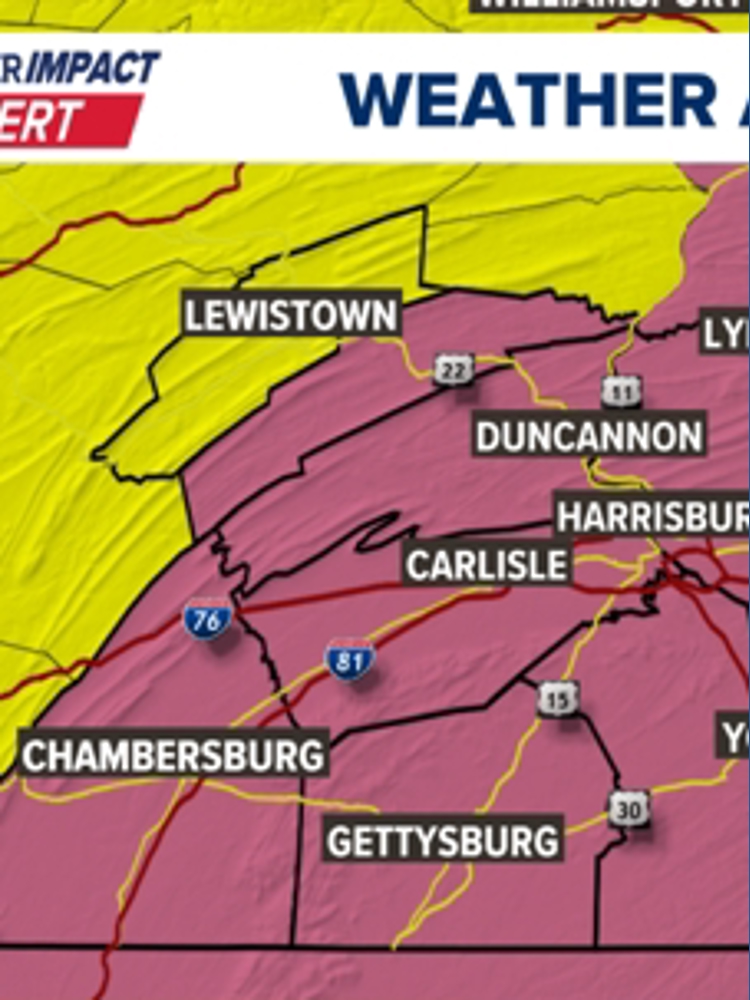 Weather Impact Alert for Sunday with another round of strong to severe ...