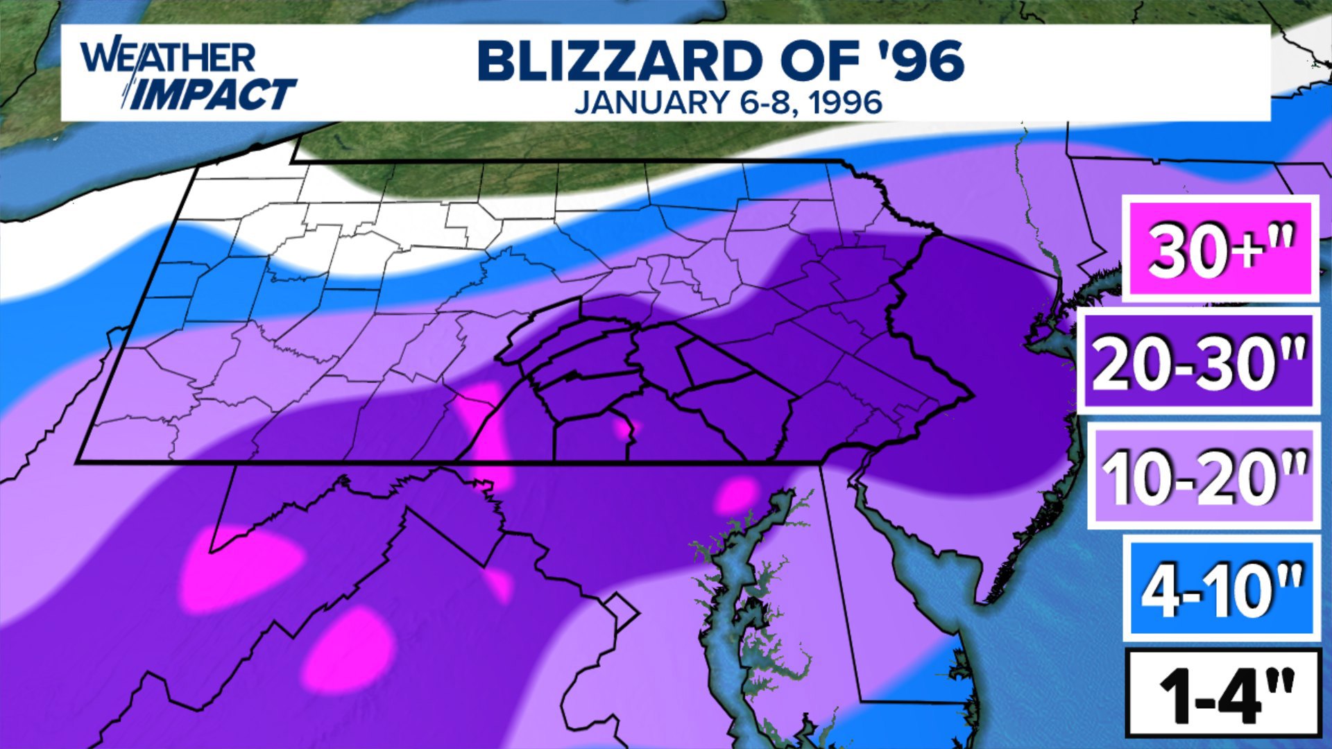 Three decades later, the Blizzard of ’96 still stands out across South ...