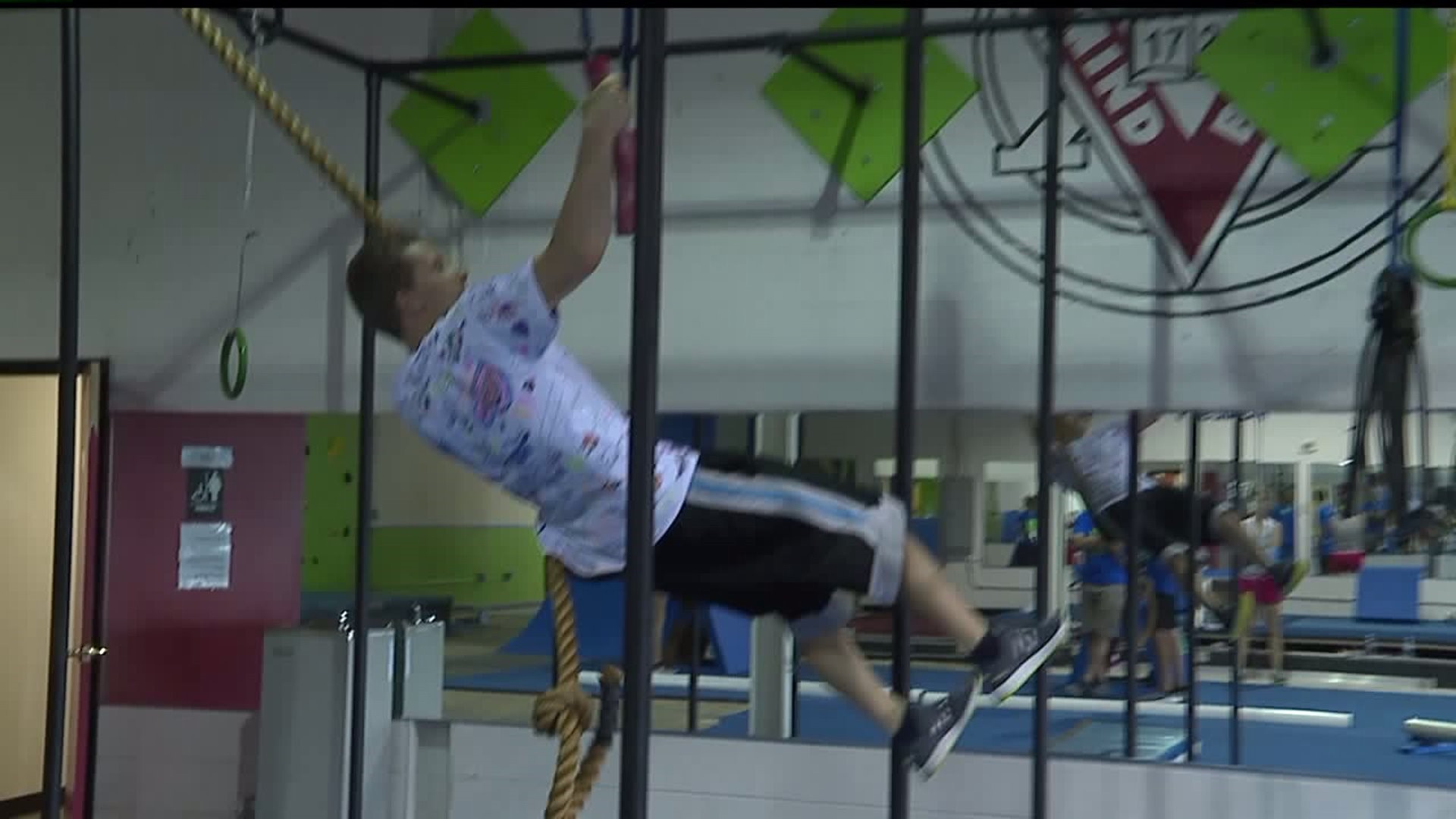 Gym with ninja warrior training will soon open in York County | fox43.com