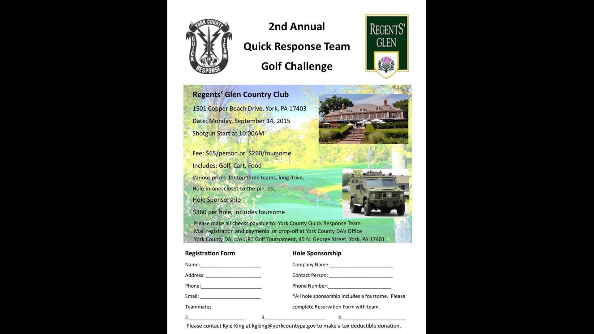 York County Quick Response Team to host annual golf challenge | fox43.com