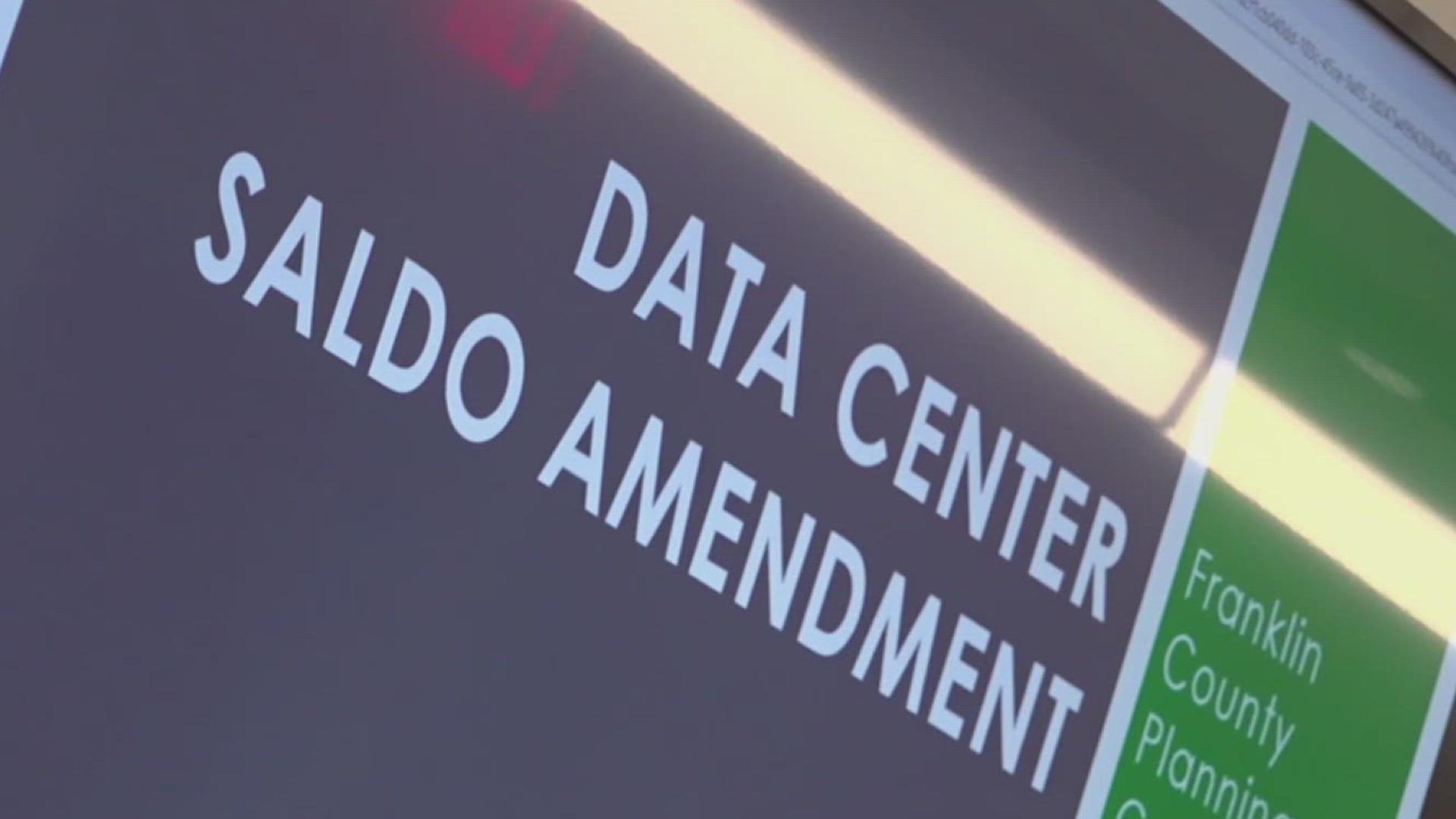 Franklin County residents voice concerns over proposed data center ...