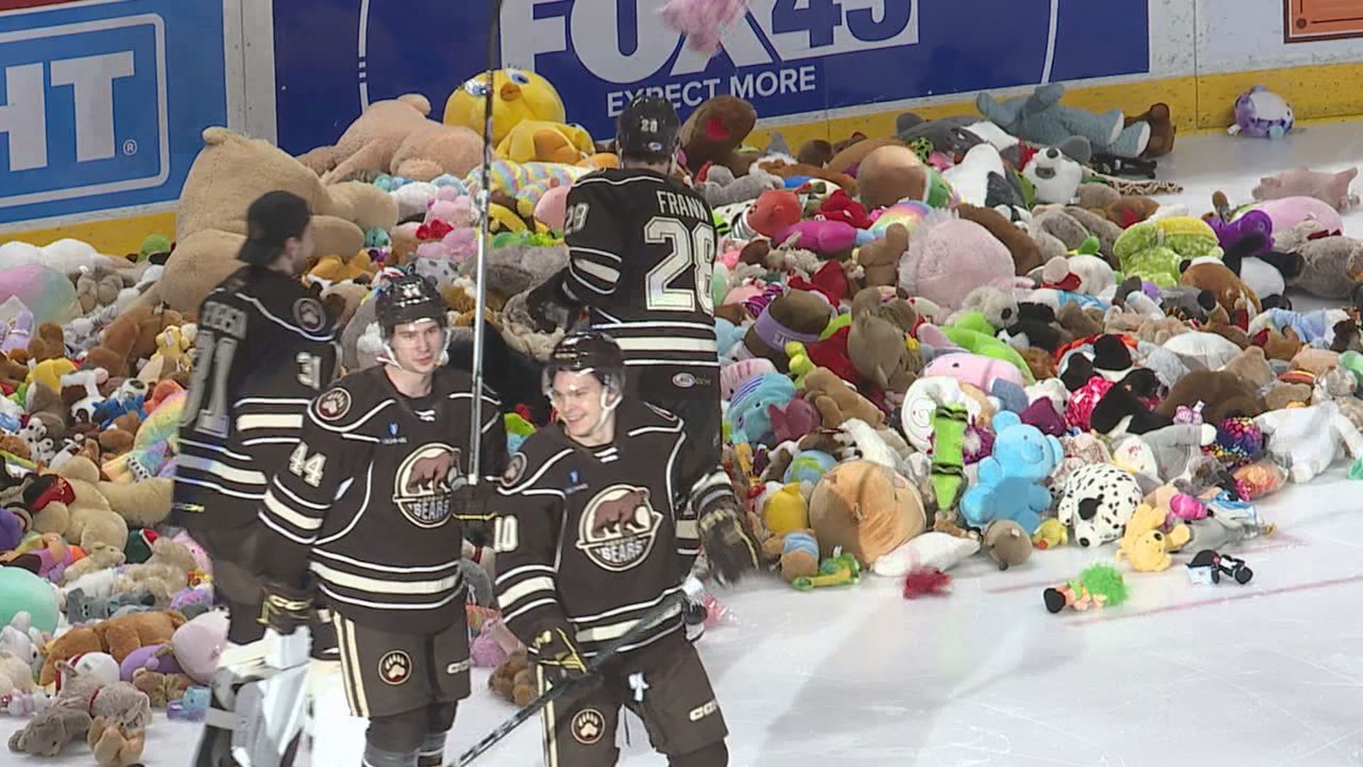 Hershey ready for more history with this year's Teddy Bear Toss game ...