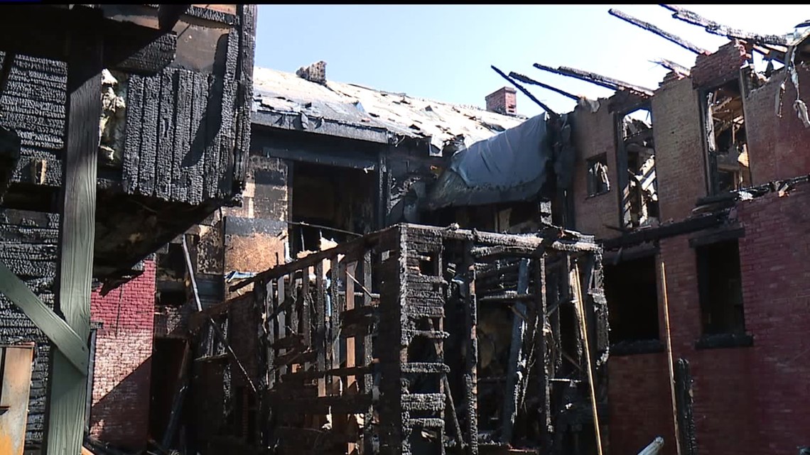 Fire crews battle “worst fire in downtown Lebanon since 1990” | fox43.com