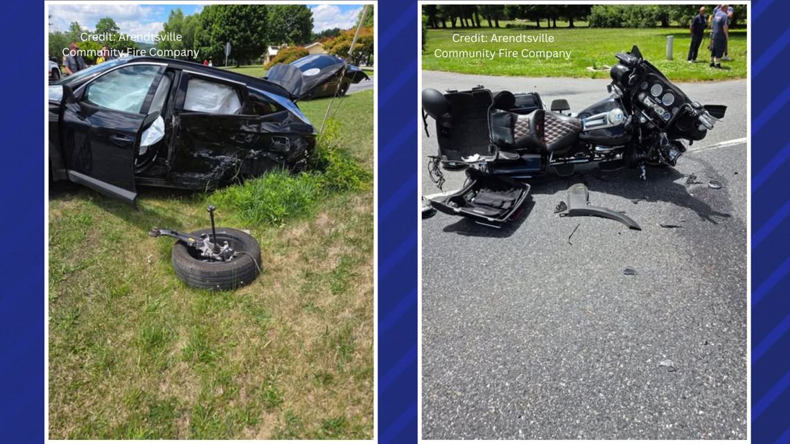 Crews respond to motorcycle crash in Adams County | fox43.com