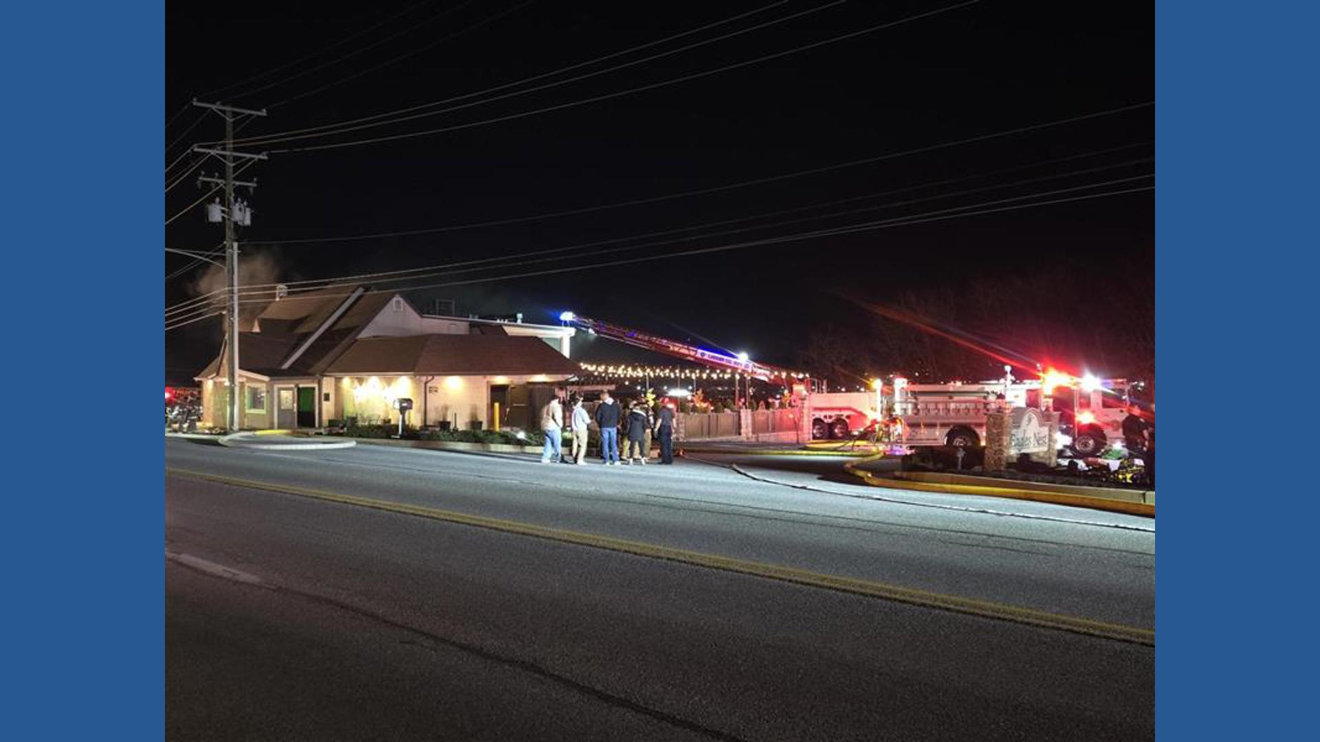 Crews respond to reported fire at Eagles Nest Restaurant | fox43.com