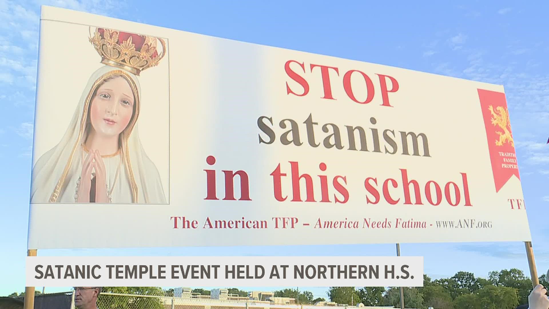 Satanic Temple Event Held At Northern High School Fox43