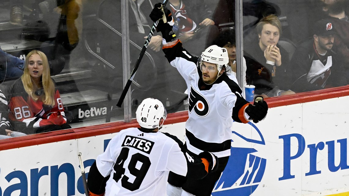 Hart, Flyers send Devils to 4th straight loss, 2-1 | fox43.com