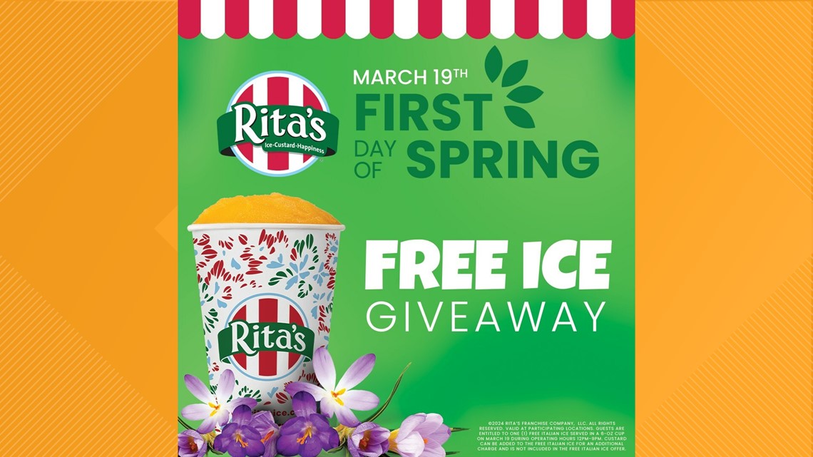 Here's how to celebrate spring with Rita's Italian Ice | fox43.com