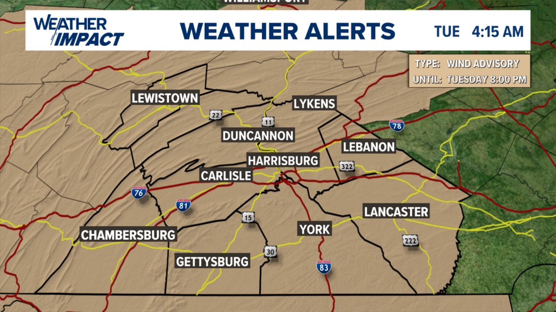Interactive Radar for Harrisburg, York, Lancaster, Lebanon Pennsylvania ...