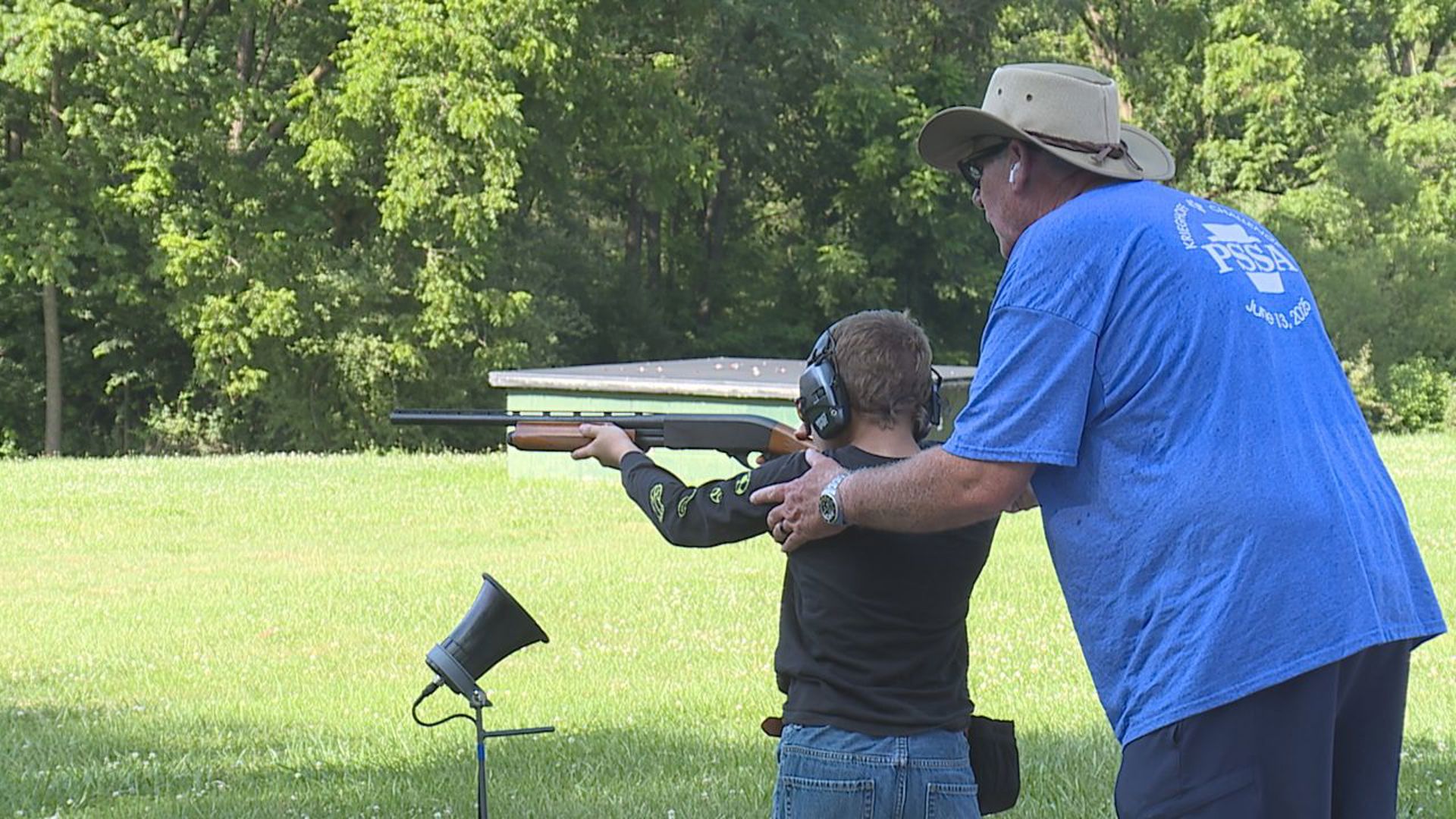 Lancaster kids embrace gun safety with clay target shooting | fox43.com