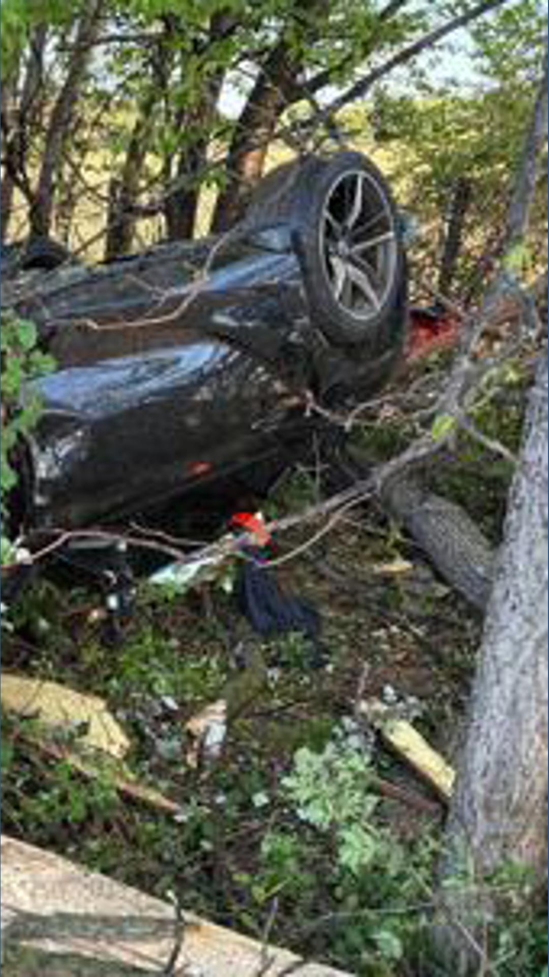 Vehicle catches fire after rollover crash on I-81 Saturday morning in ...
