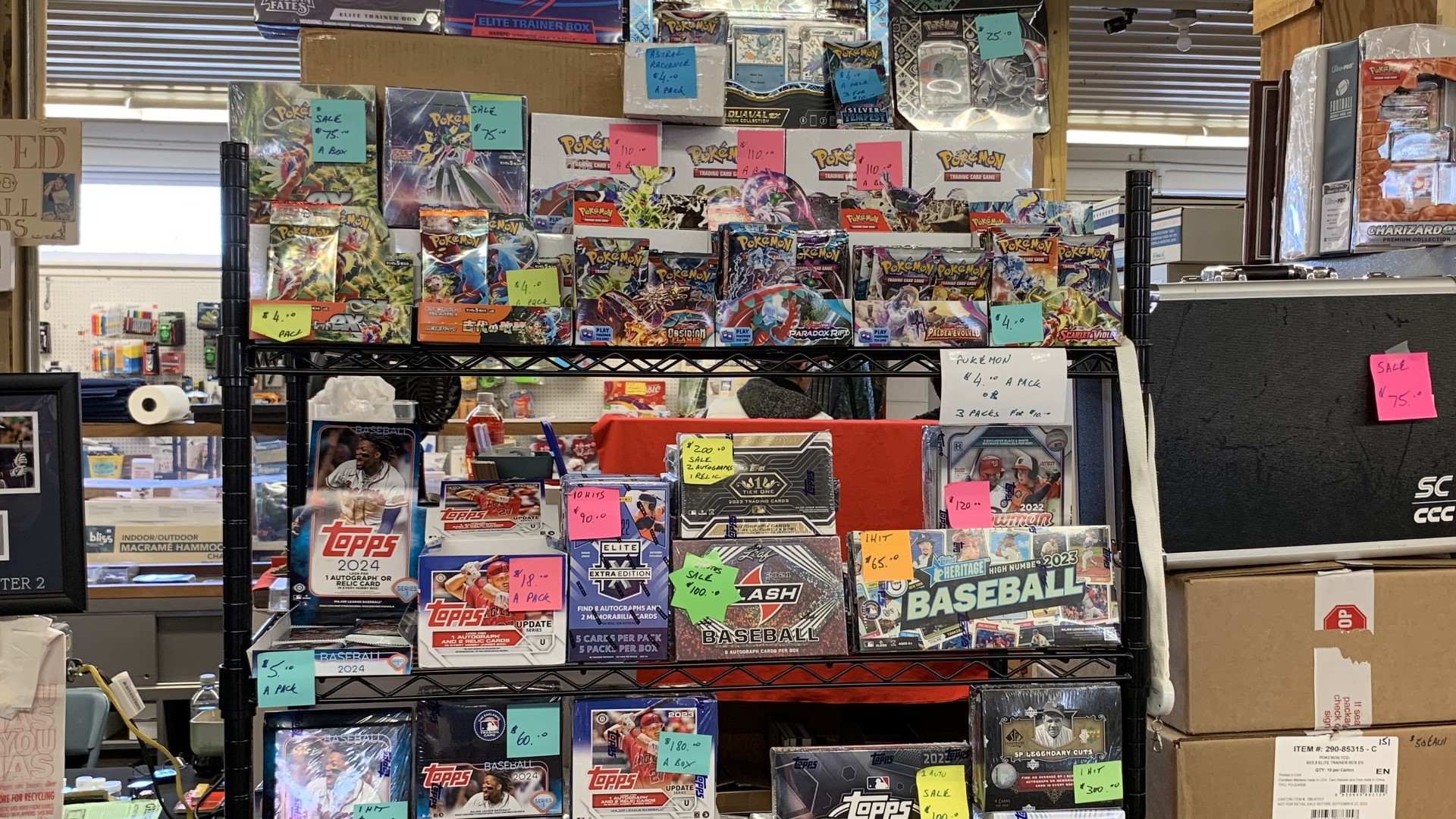 Inside Jason's Sports Cards | A sports card & memorabilia dealer ...