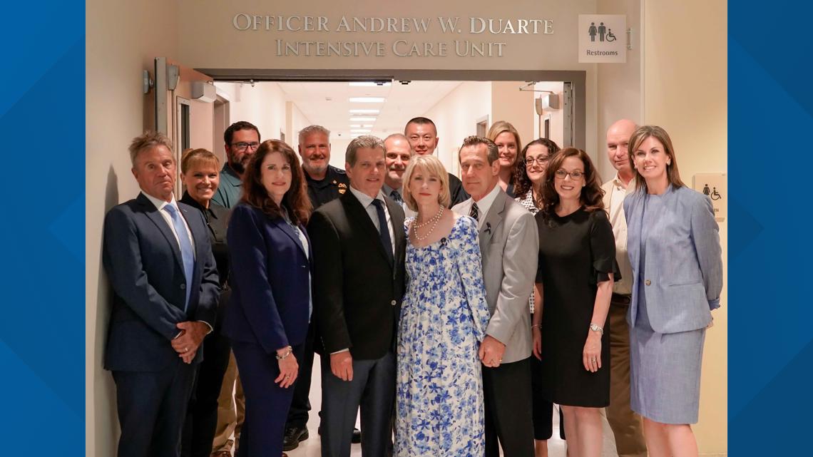 UPMC honors Officer Duarte with dedicated ICU | fox43.com