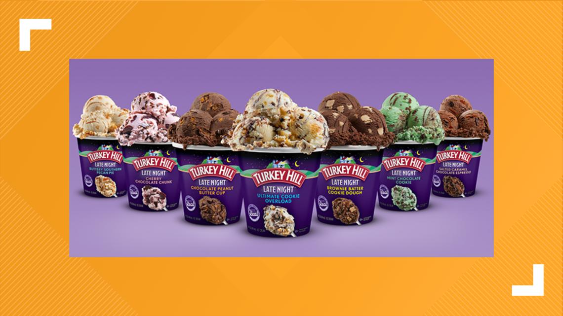 Turkey Hill unveils 7 new ice cream flavors with a 'late-night snacking' theme | fox43.com
