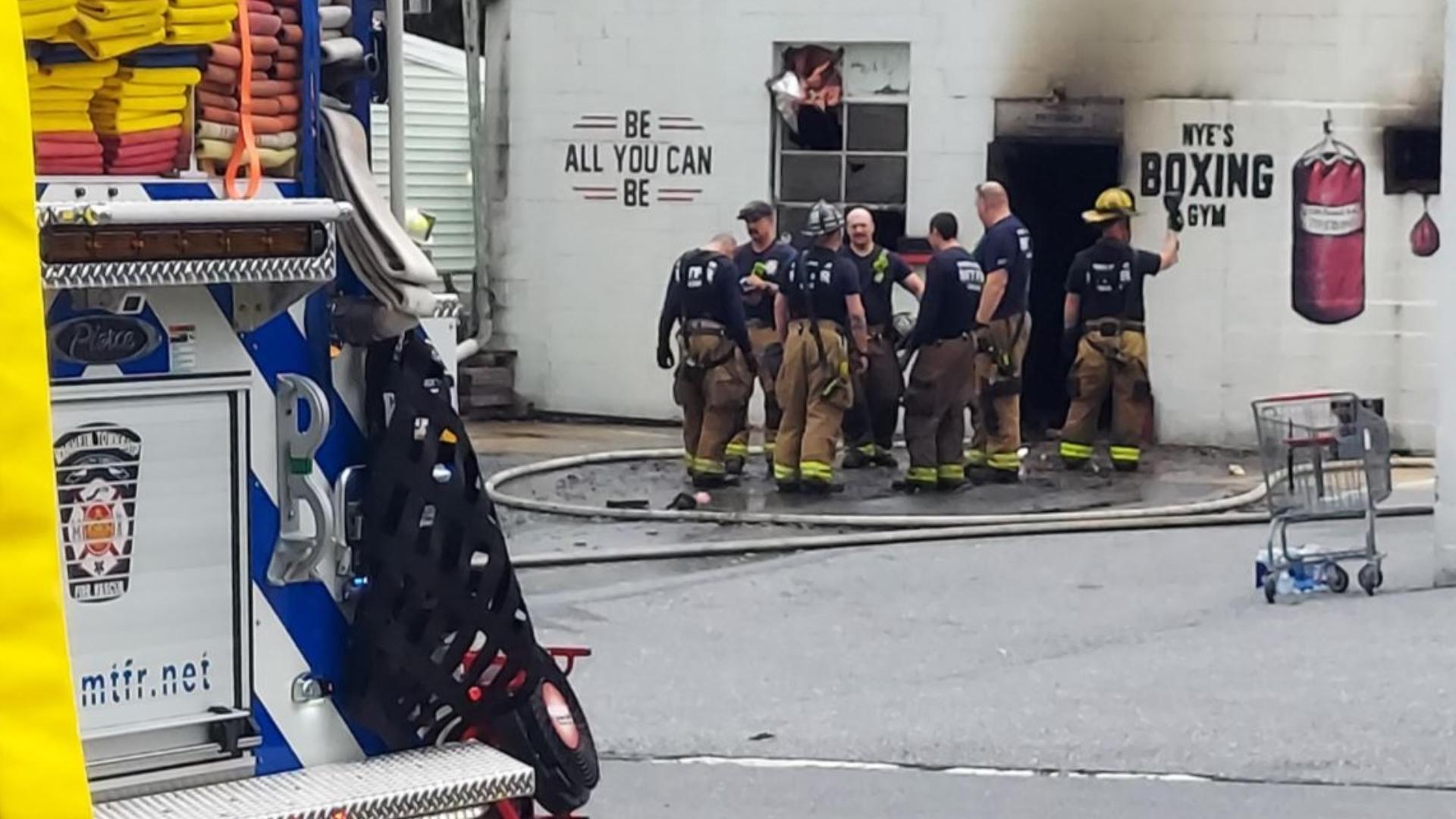 Lancaster boxing gym hit by fire, heavy damage reported | fox43.com