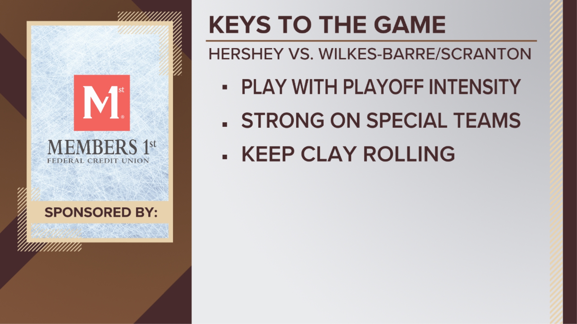 Hershey Bears Look to Clinch Playoff Bye Tonight vs. Penguins in Key ...