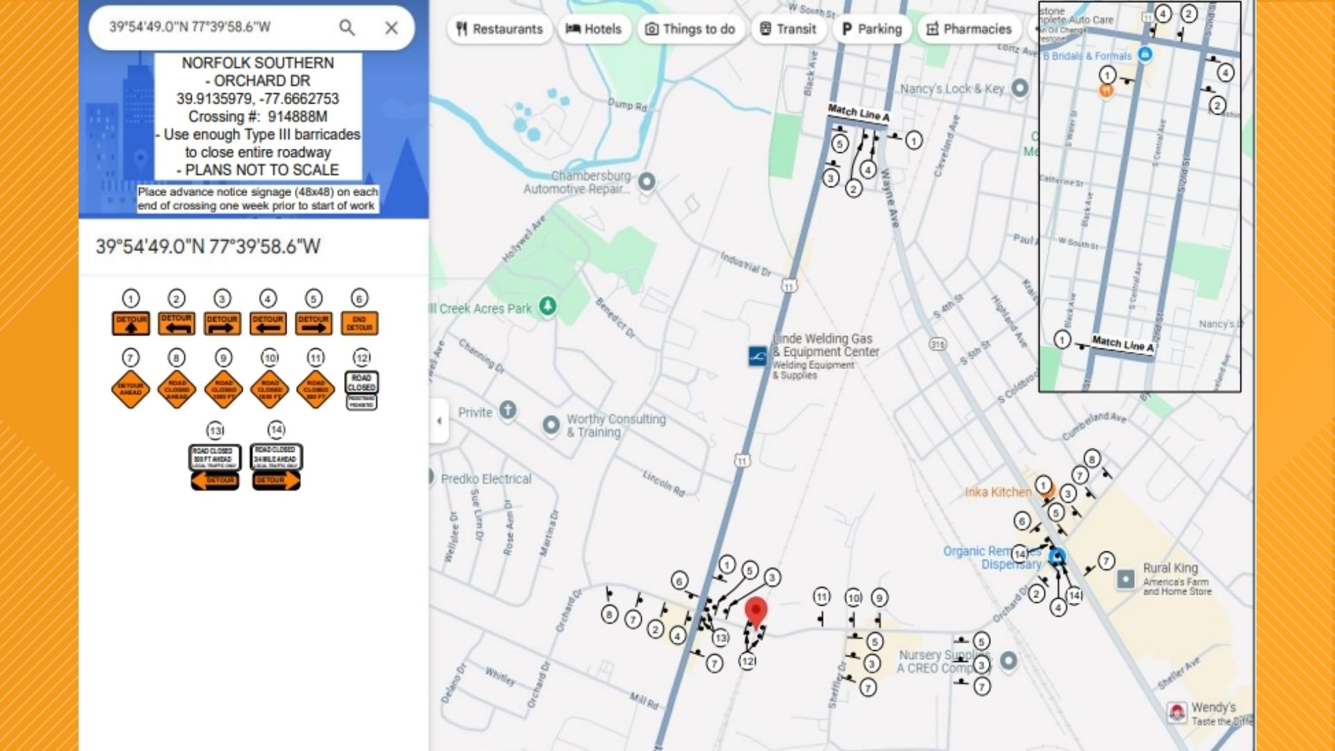 Chambersburg road closures impact businesses March 24-28 | fox43.com