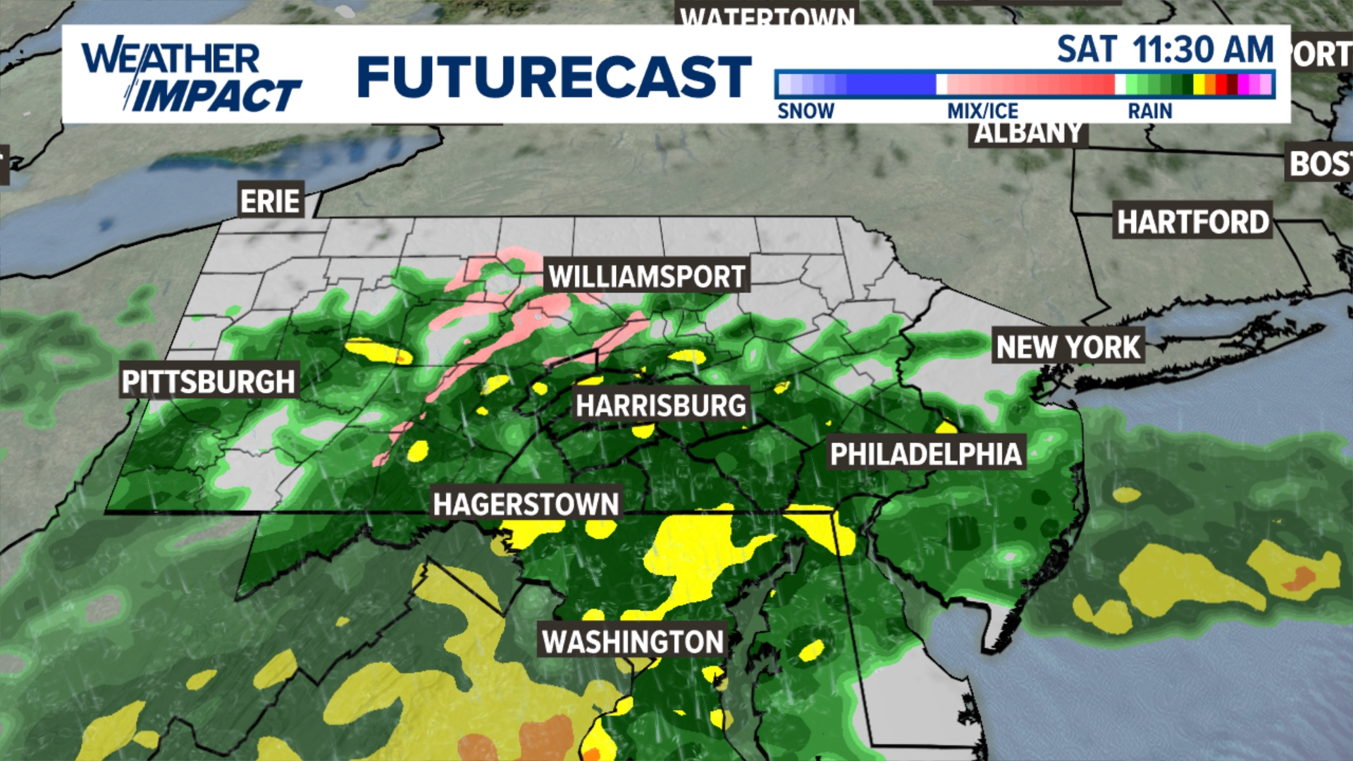 Interactive Radar for Harrisburg, York, Lancaster, Lebanon Pennsylvania ...