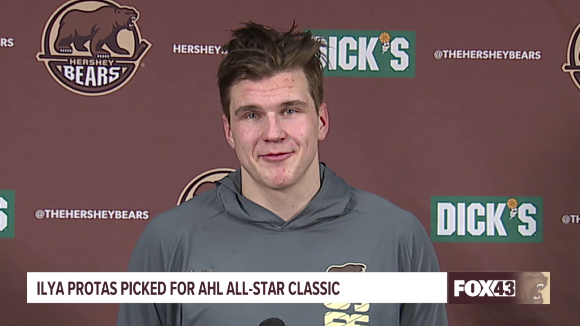 Capitals prospect Ilya Protas chosen for AHL All-Star Classic | fox43.com