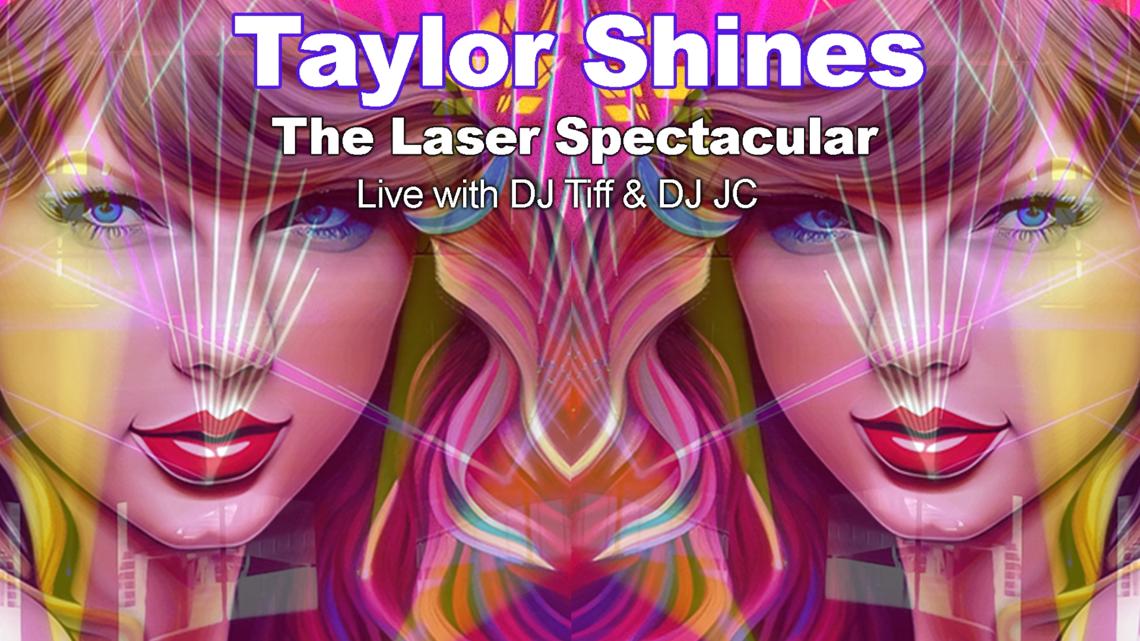 'Shake It Off' at Taylor Swift themed laser light show | fox43.com