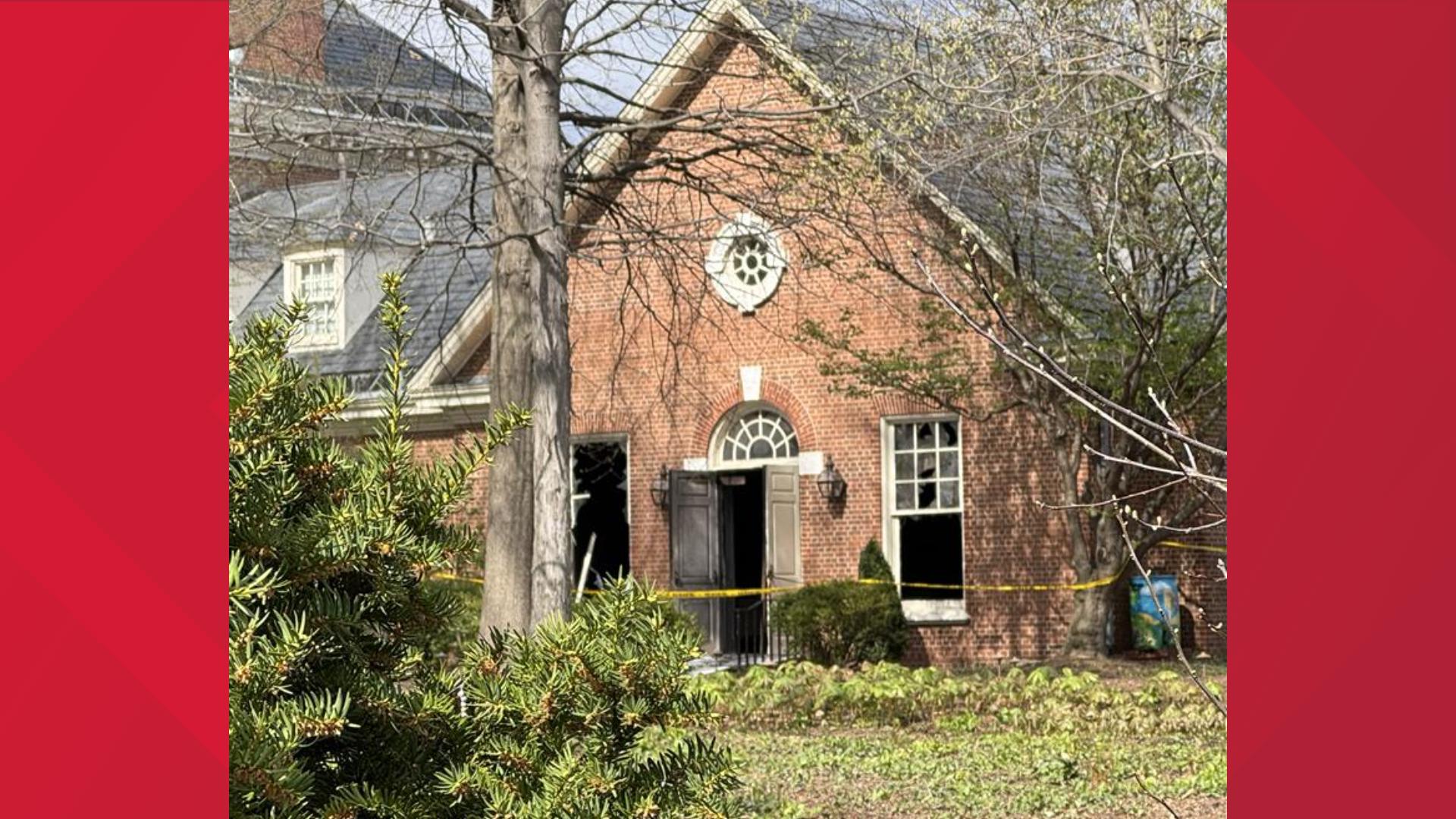 Suspect in arson investigation at Governor's Residence in custody ...