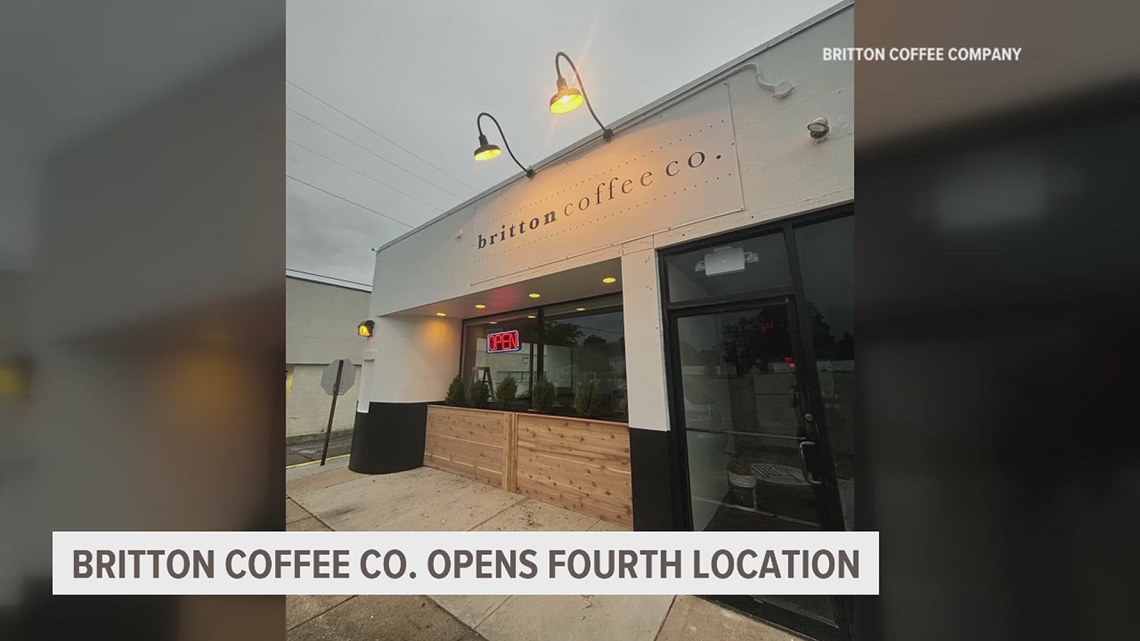 Britton Coffee Co. opens fourth location serving healthcare workers ...