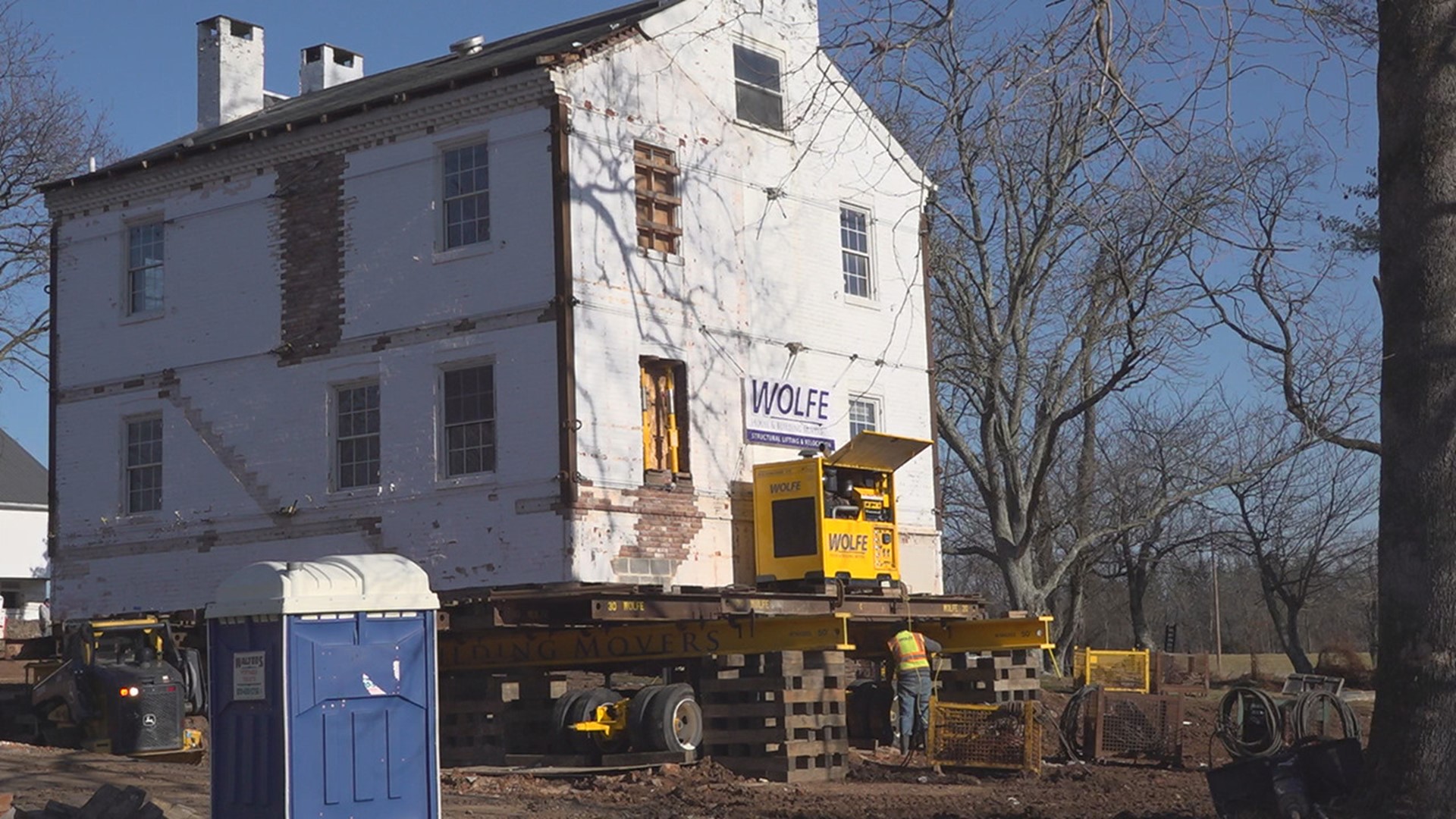 Construction crews to move historic Lambert Farmhouse | fox43.com