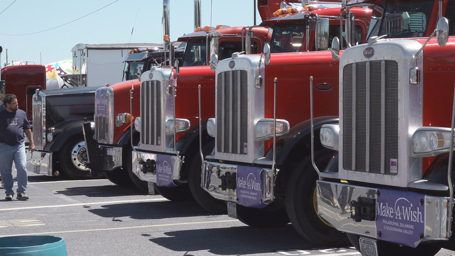 Lancaster truck convoy uplifts Make-A-Wish kids | fox43.com