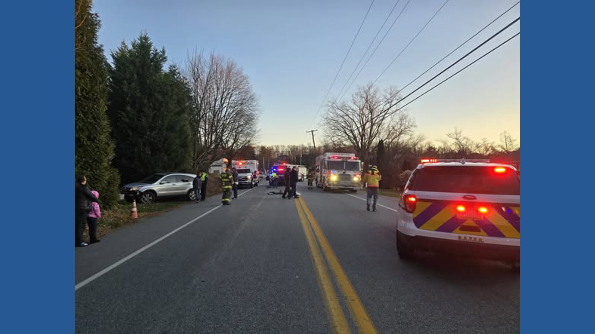 5 vehicle crash shuts down stretch of York County road | fox43.com
