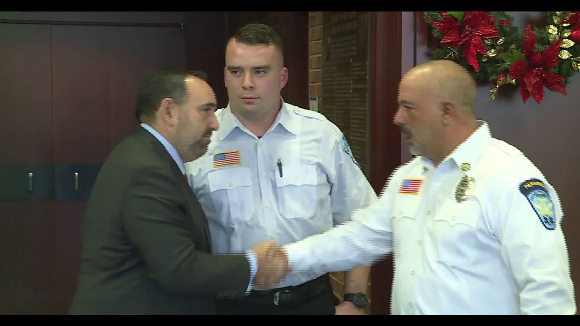 EMT saves partner who was suffering from stroke | fox43.com