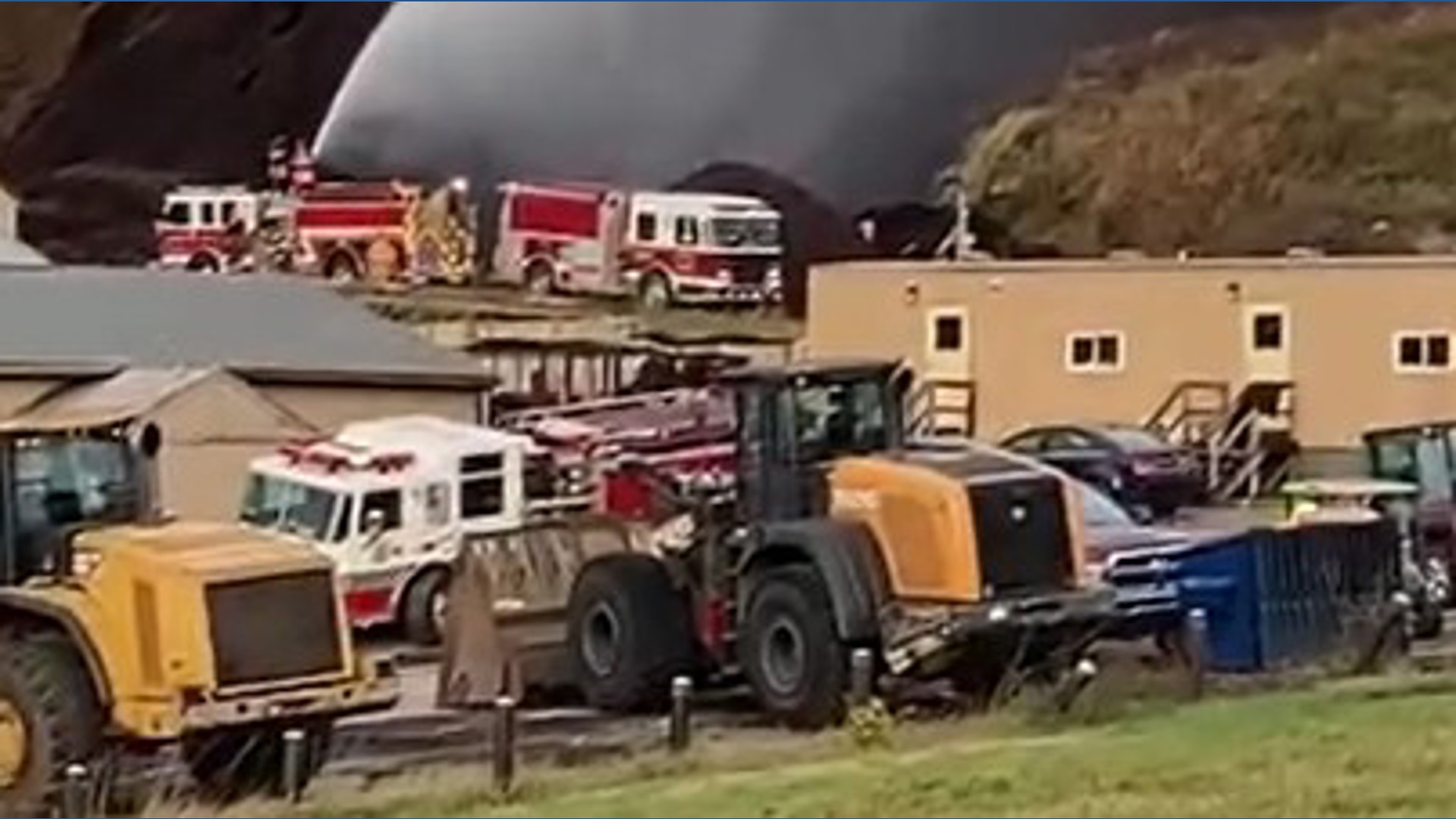 Update on mulch plant fire in York County | fox43.com