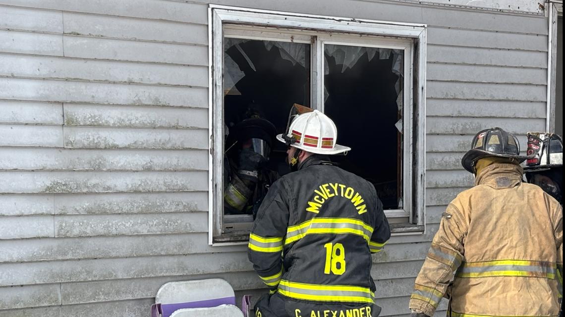 Mifflin County house fire leaves home 'total loss' | fox43.com
