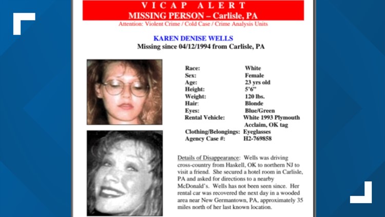 Cold Case Pennsylvania | Where is OK native Karen Wells? | fox43.com