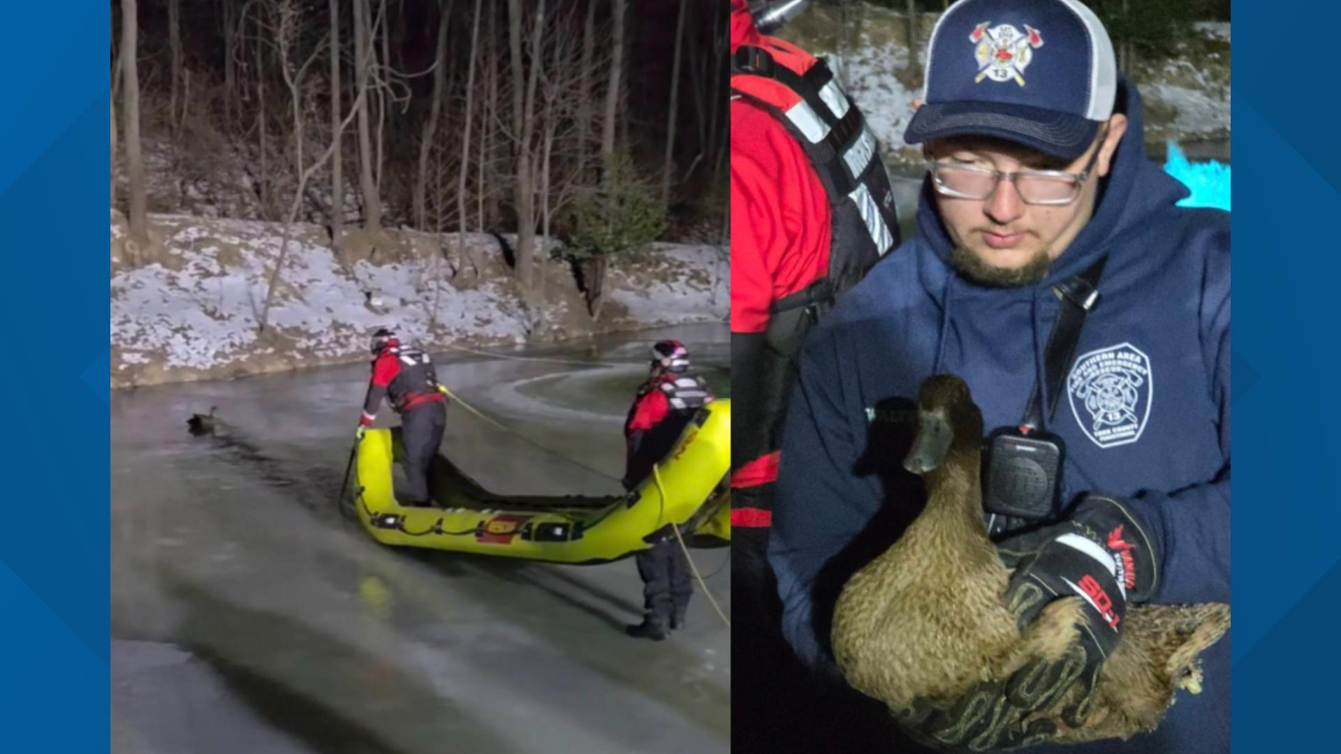 Two York County fire companies brave Sunday's winter storm to rescue ...