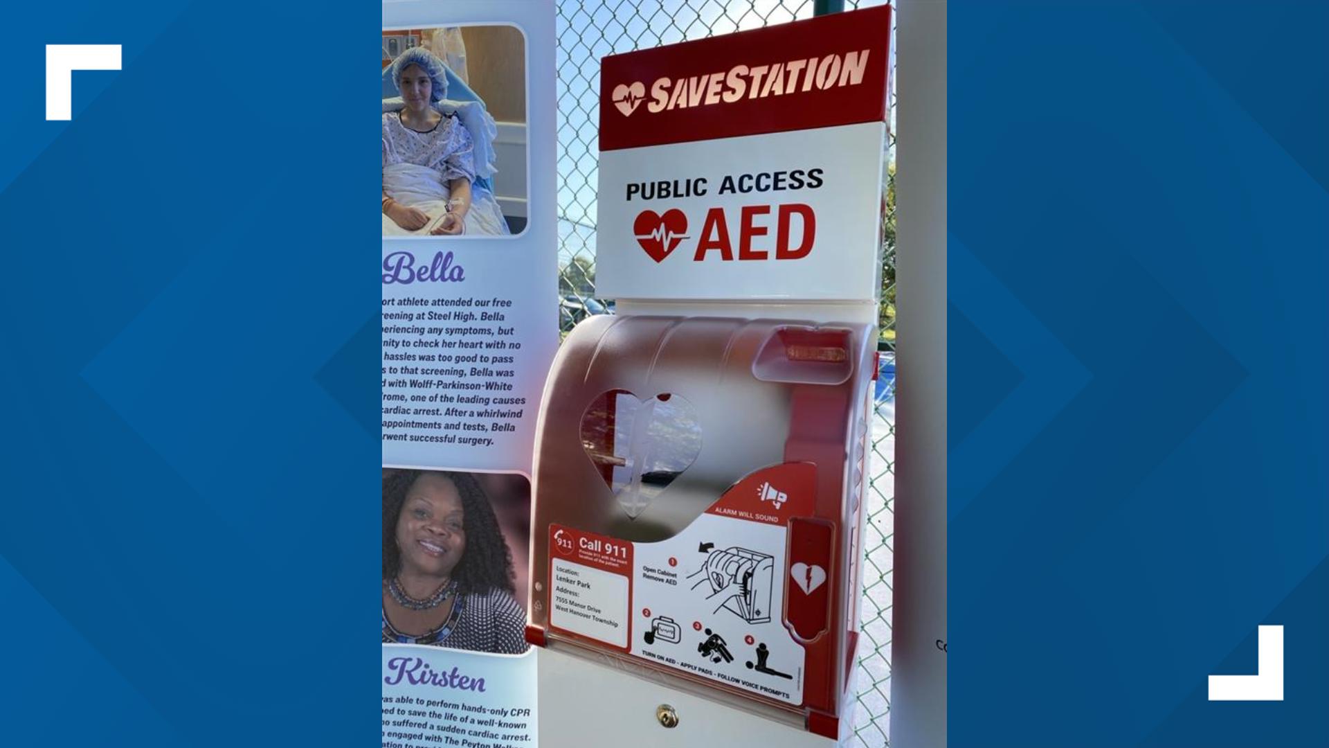 Dauphin County AED Project unveils first AED at West Hanover Township ...