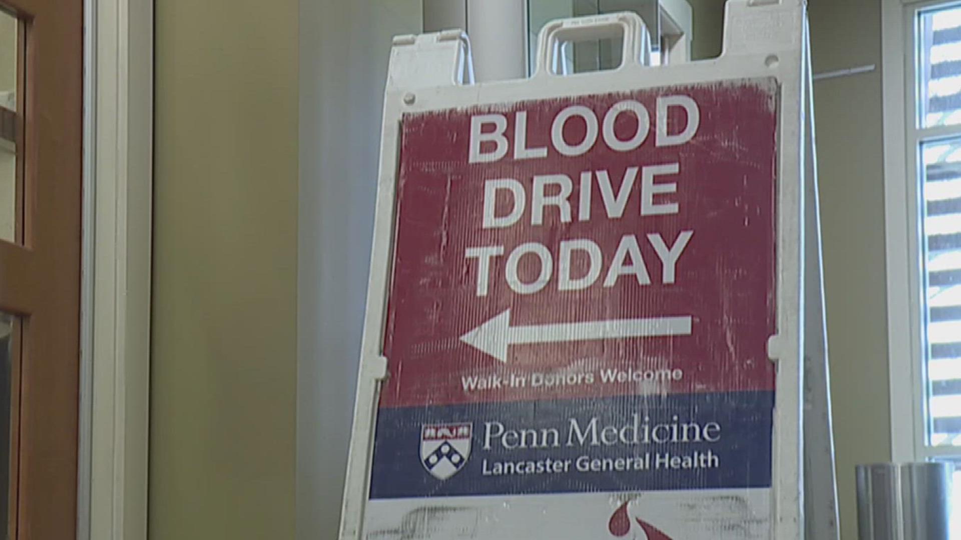 Penn Medicine Lancaster General Health hosts community blood drive ...