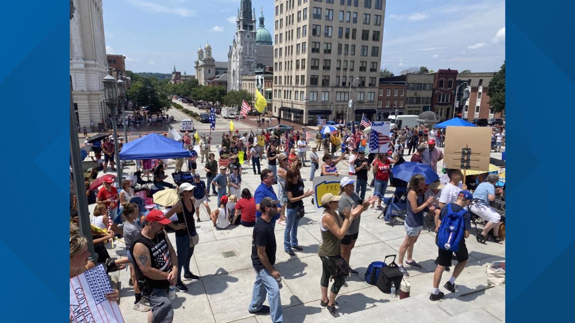 'Assemble for Freedom Rally' held at the State Capitol today ...