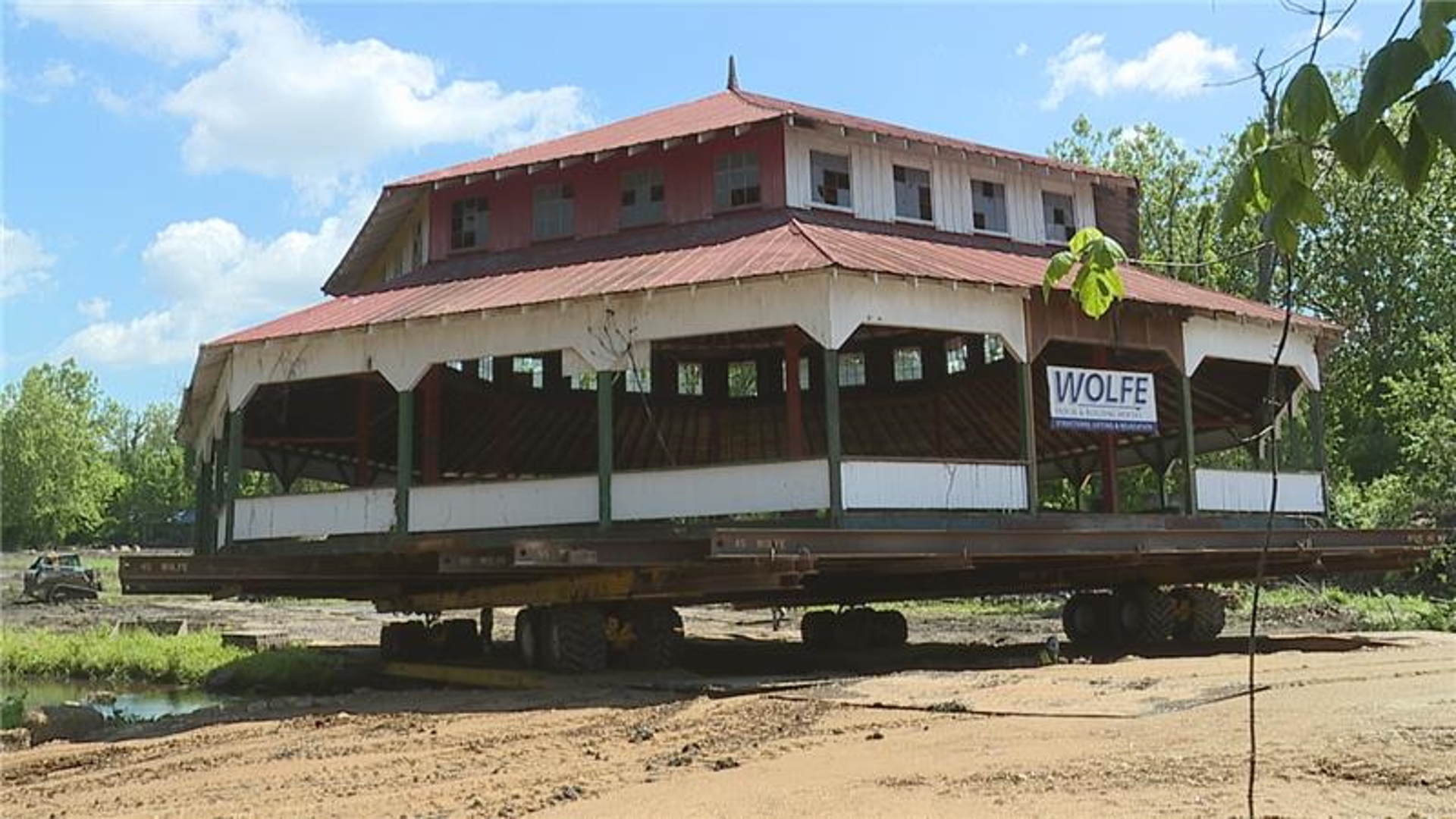 Organizers work to move 100-year-old Williams Grove Carousel House to a ...