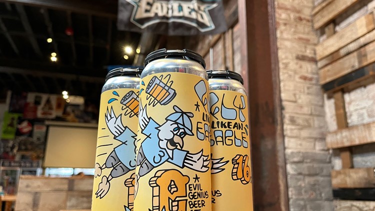 Evil Genius Beer Co. unveils two new playoff-worthy beers for Eagles ...