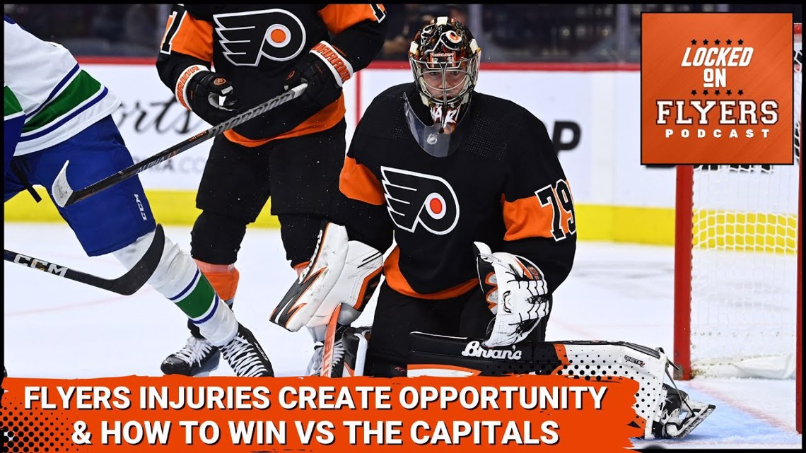 Flyers injury woes, preview vs. Capitals | Locked On Flyers | fox43.com