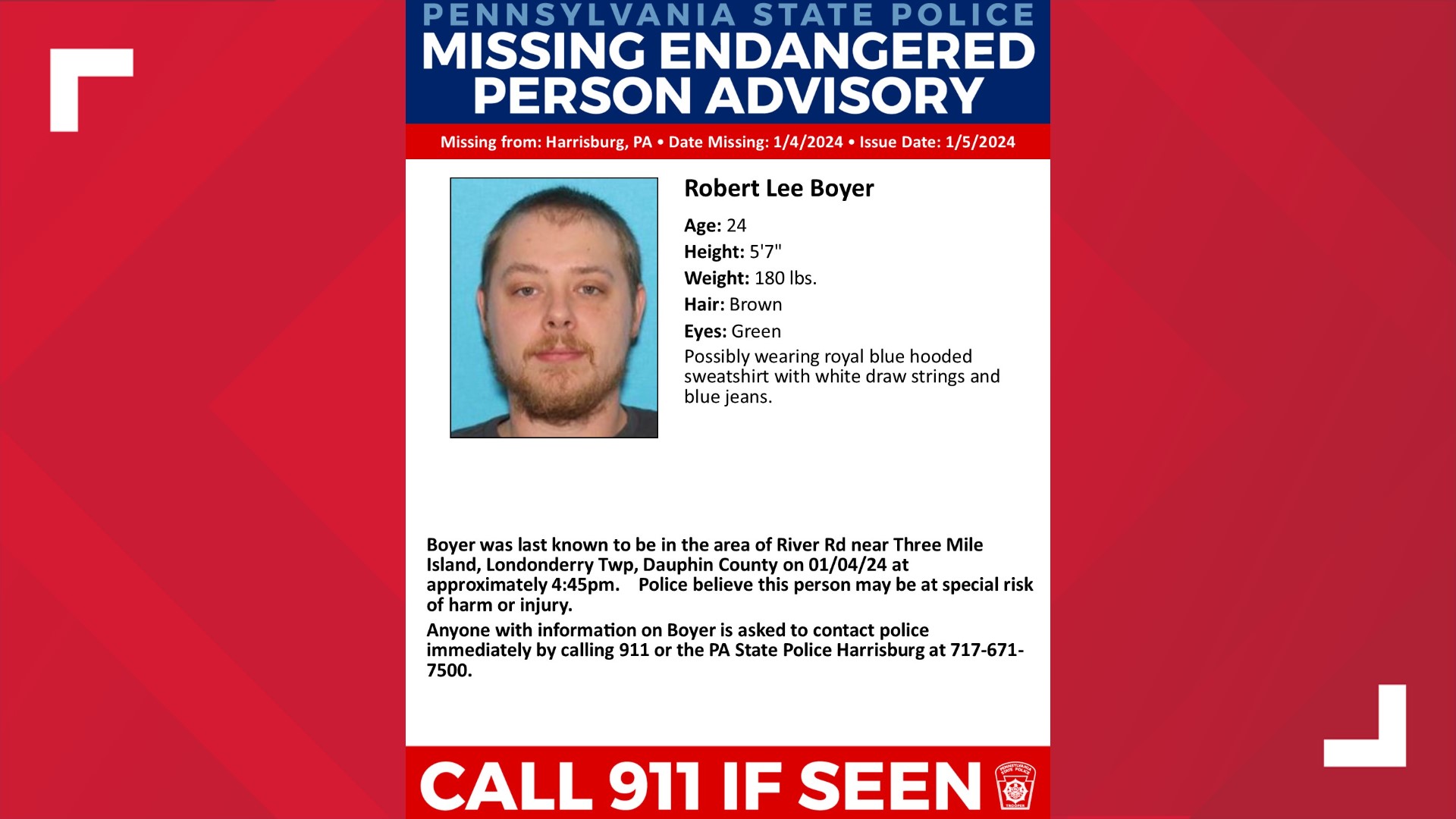 Pennsylvania State Police search locates missing man | fox43.com