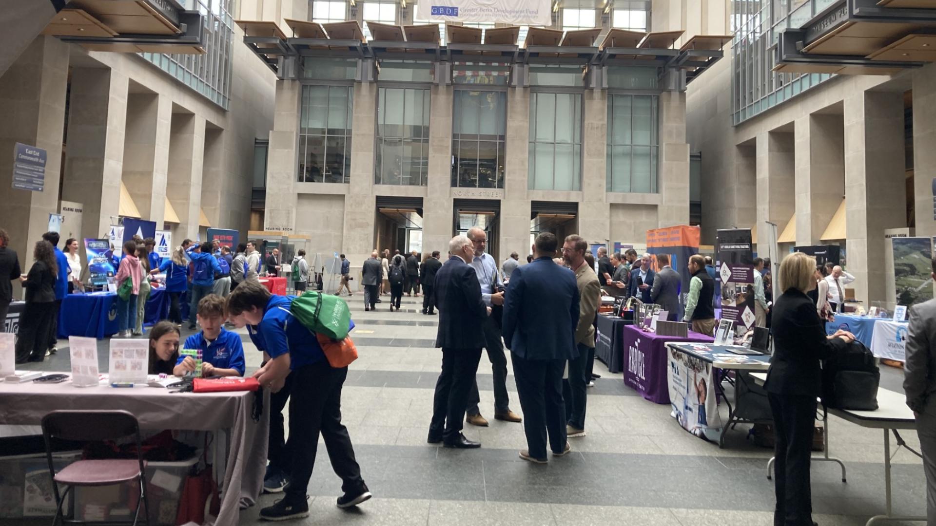 Education takes flight during 'Aerospace and Aviation Day' at the Pennsylvania State Capitol ...