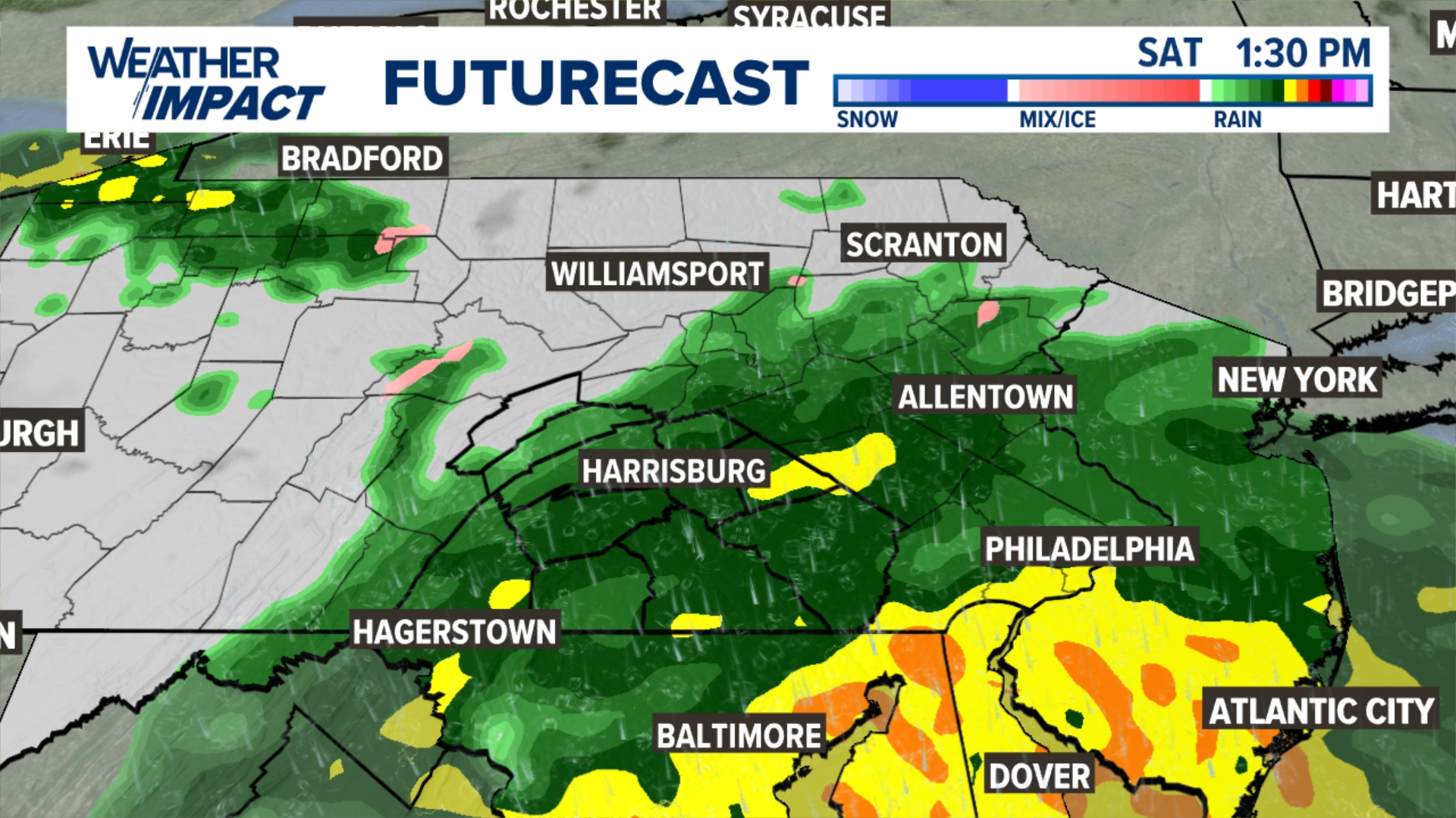 Temperatures turn cooler as rain arrives this weekend. Dry but blustery ...