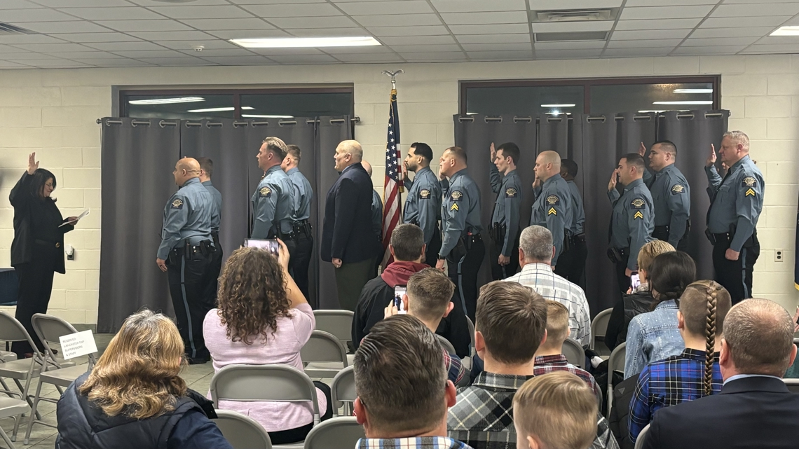 Lancaster Township swears in 15 police officers | fox43.com