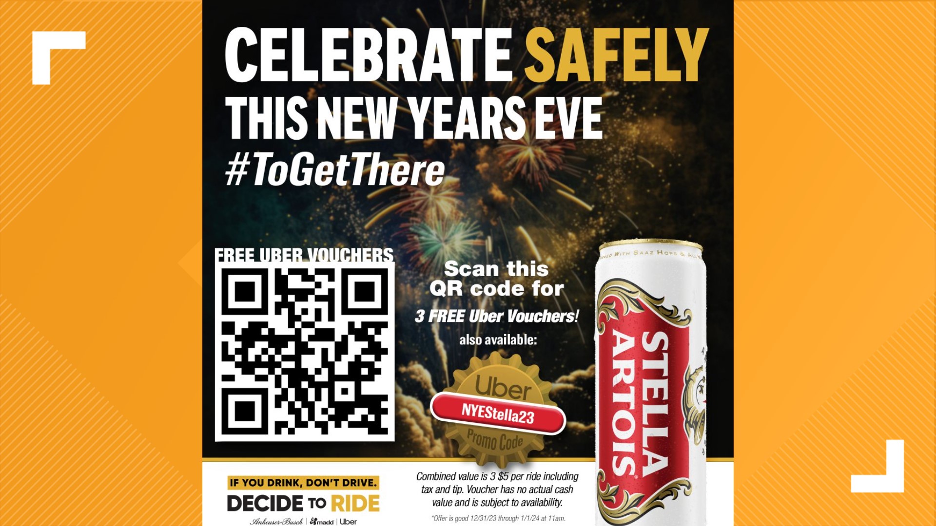 Celebrate New Year's Eve safely with free Uber vouchers | fox43.com