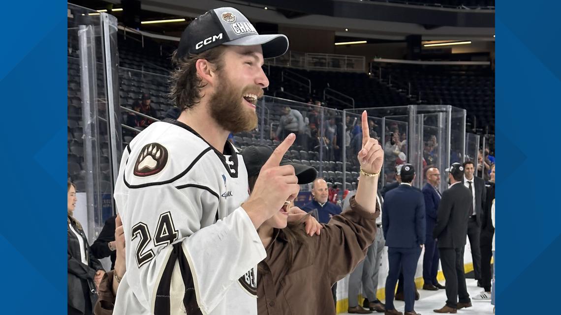 PHOTO GALLERY: Hershey Bears celebrate Calder Cup win in Coachella ...