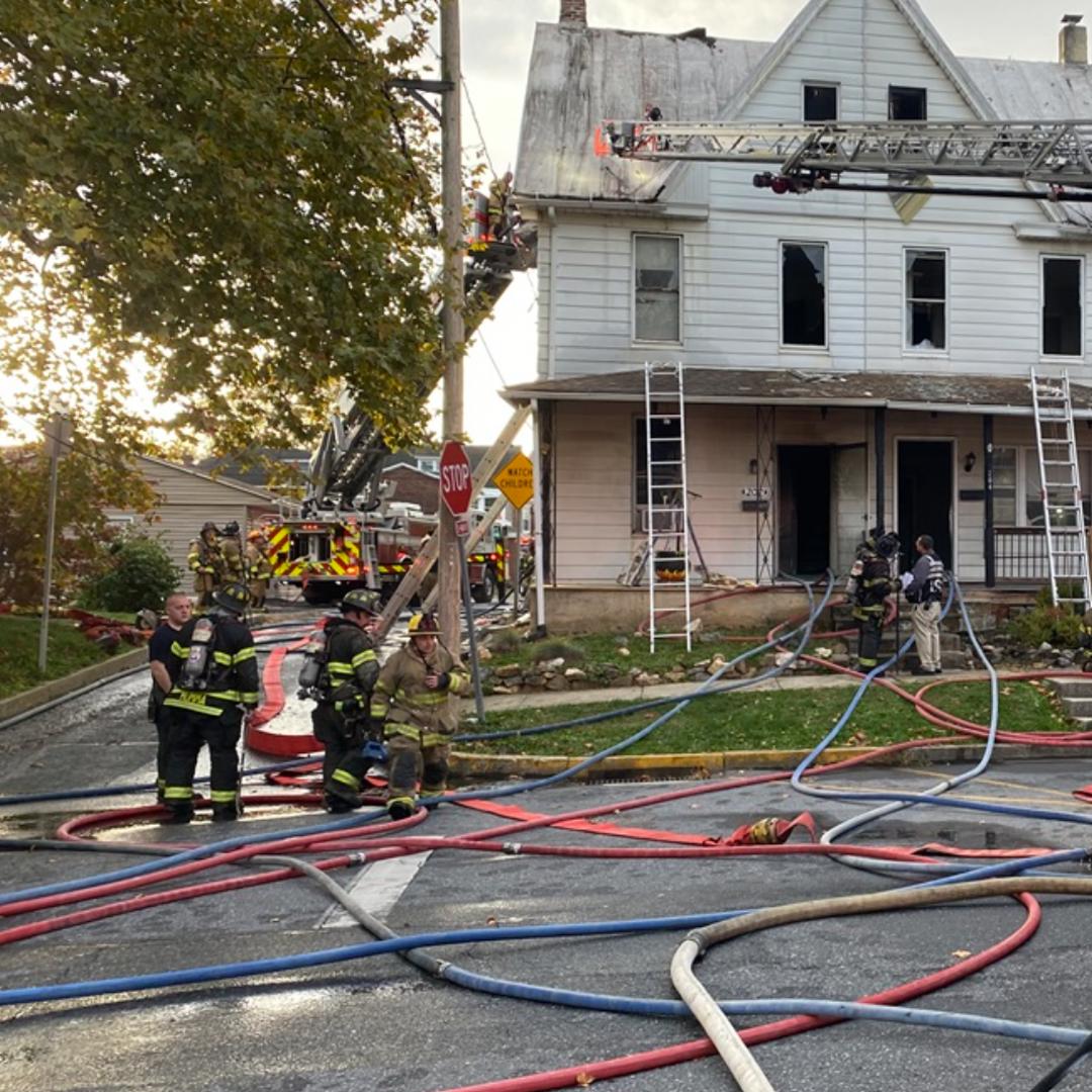House fire in Cumberland County raised to second alarm | fox43.com