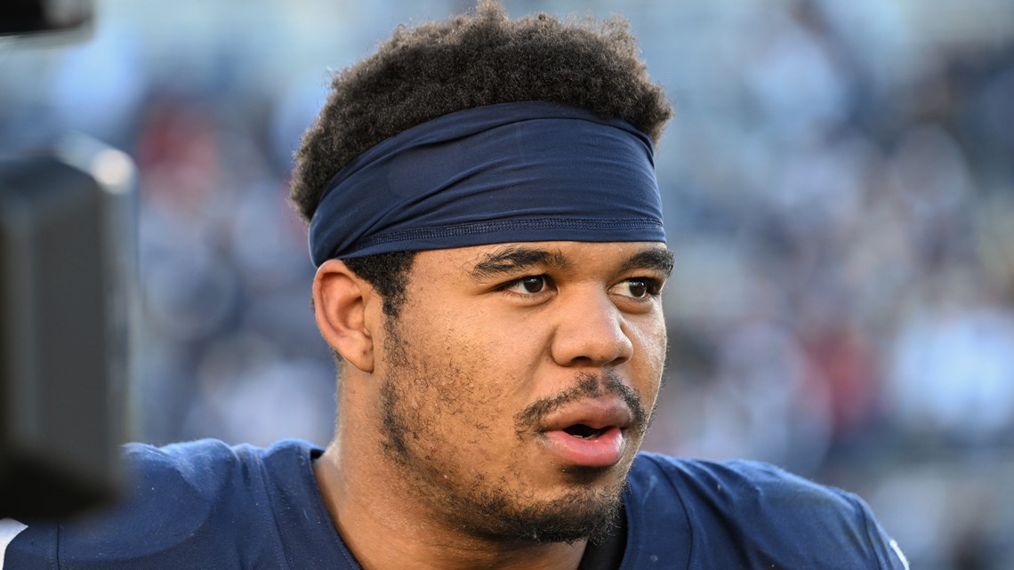 Chop Robinson, former Penn State rusher, drafted by Miami Dolphins ...